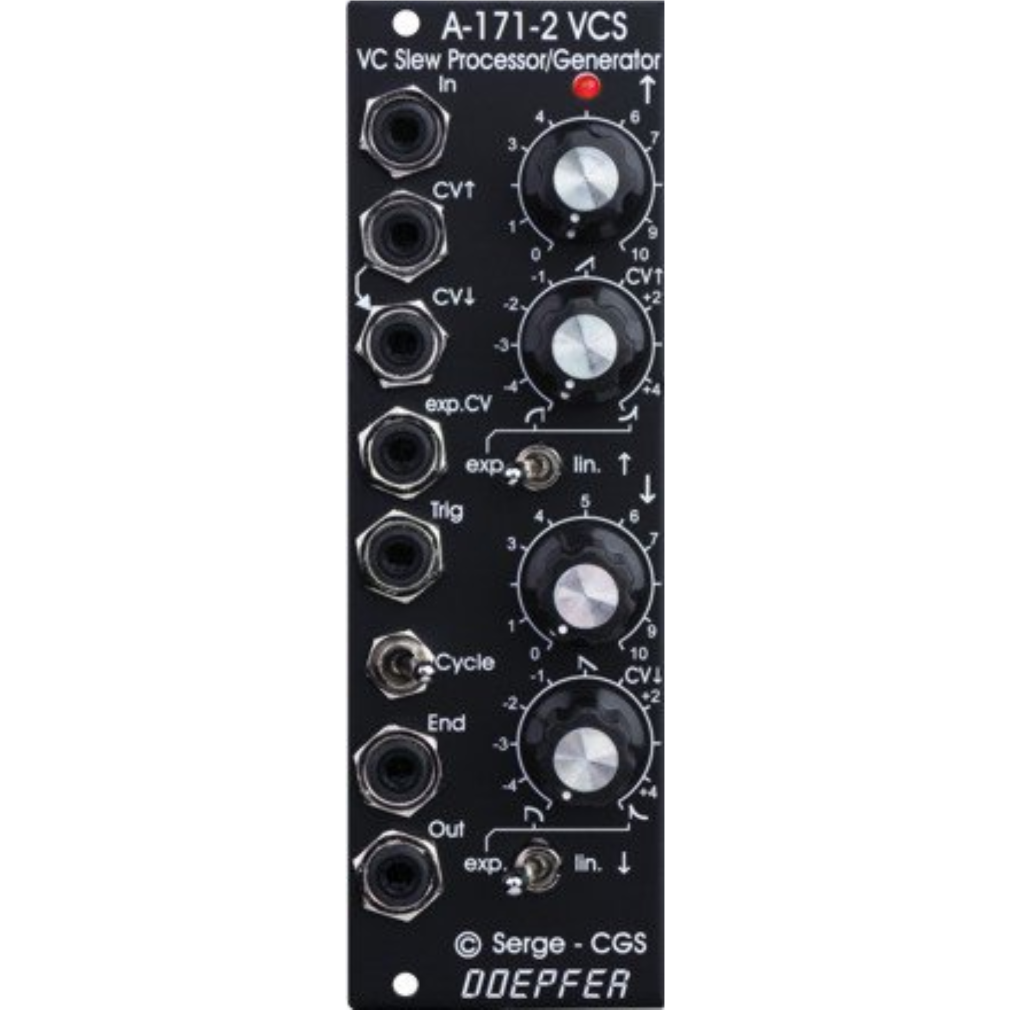 Doepfer A-171-2V VC-Slew-Limiter II (Serge/VCS Version)