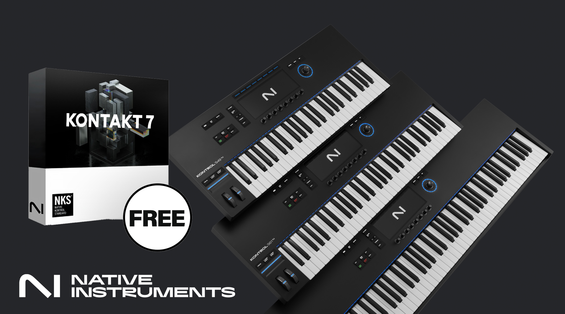 Native Instruments S-Series MK3 Keyboards Includes Kontakt 7