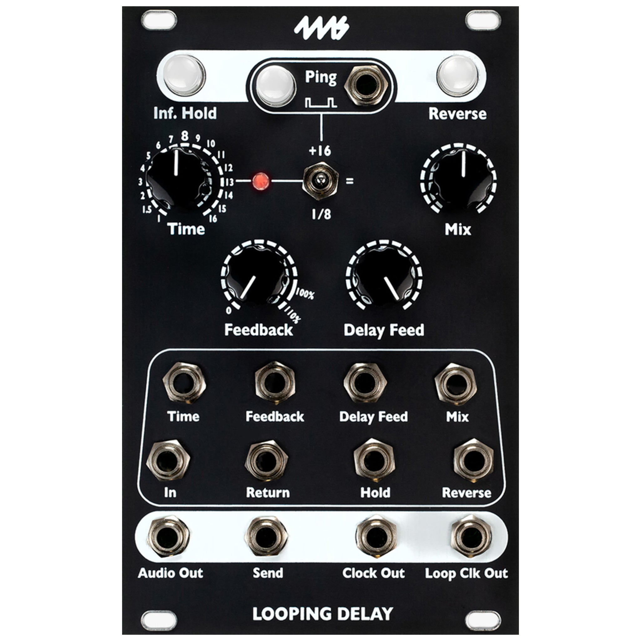 4MS DIY Looping Delay Kit Black