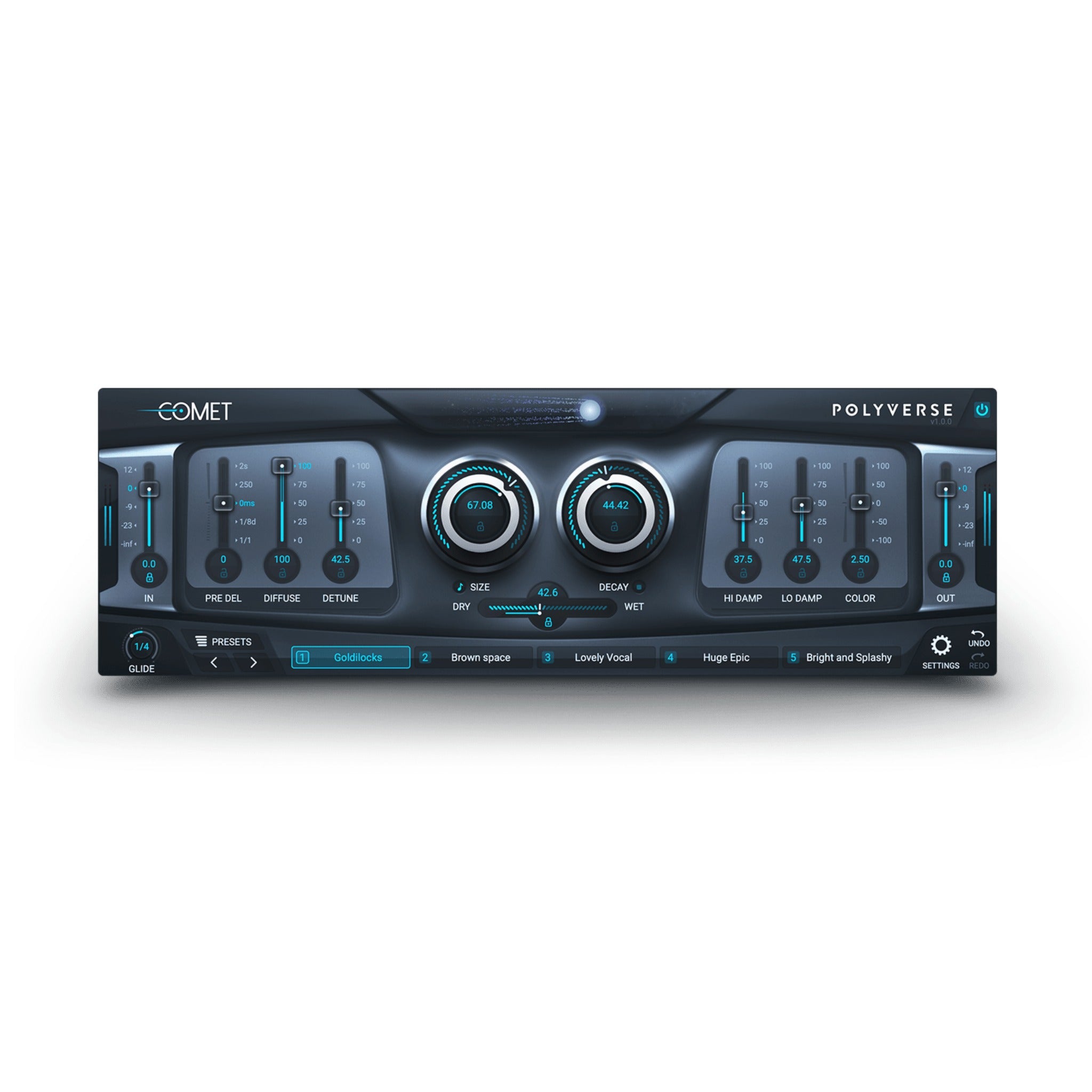 Polyverse Comet - Versatile & Lush Reverb Plug-in