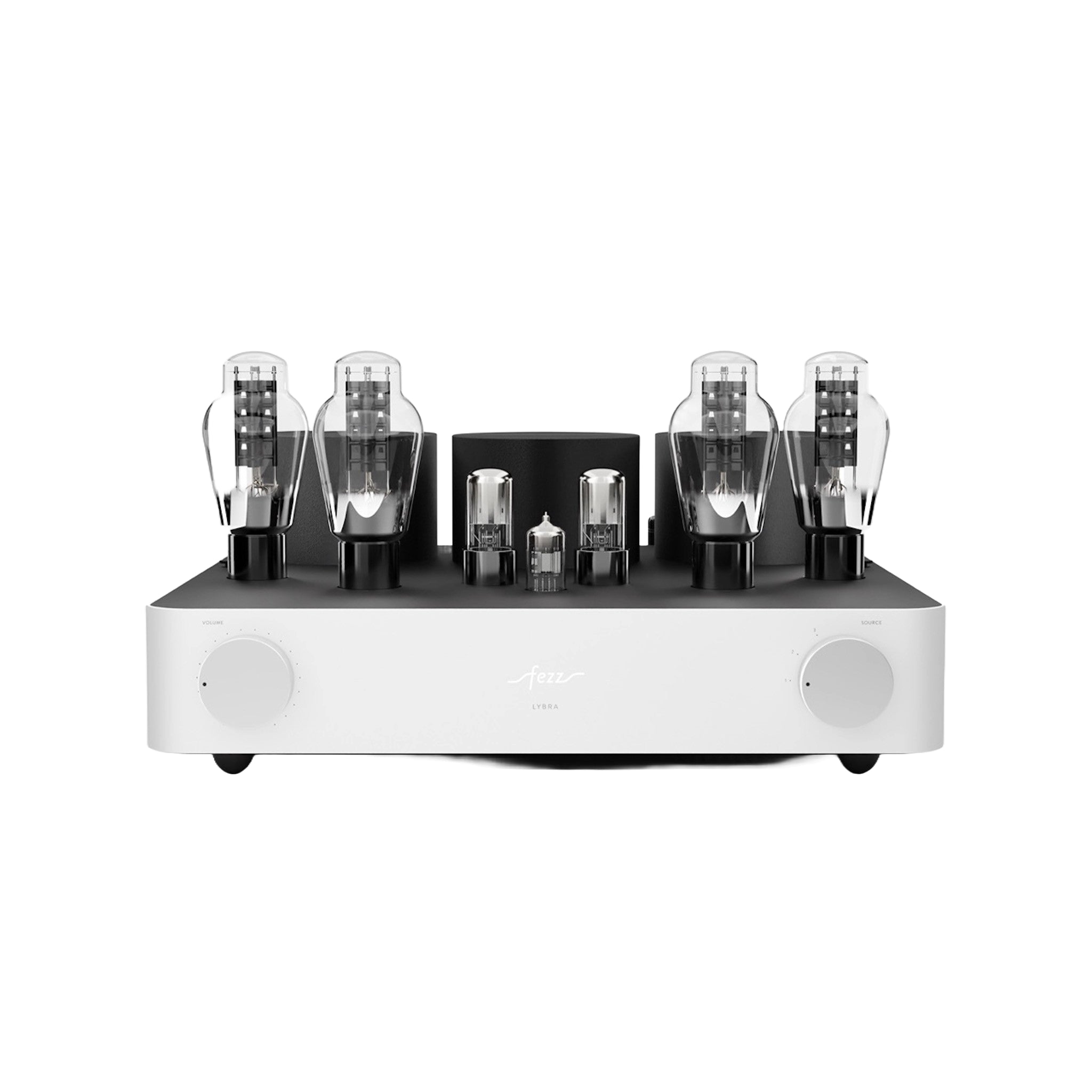 Fezz Lybra 300B Evolution Stereo Vacuum Tube Amp White