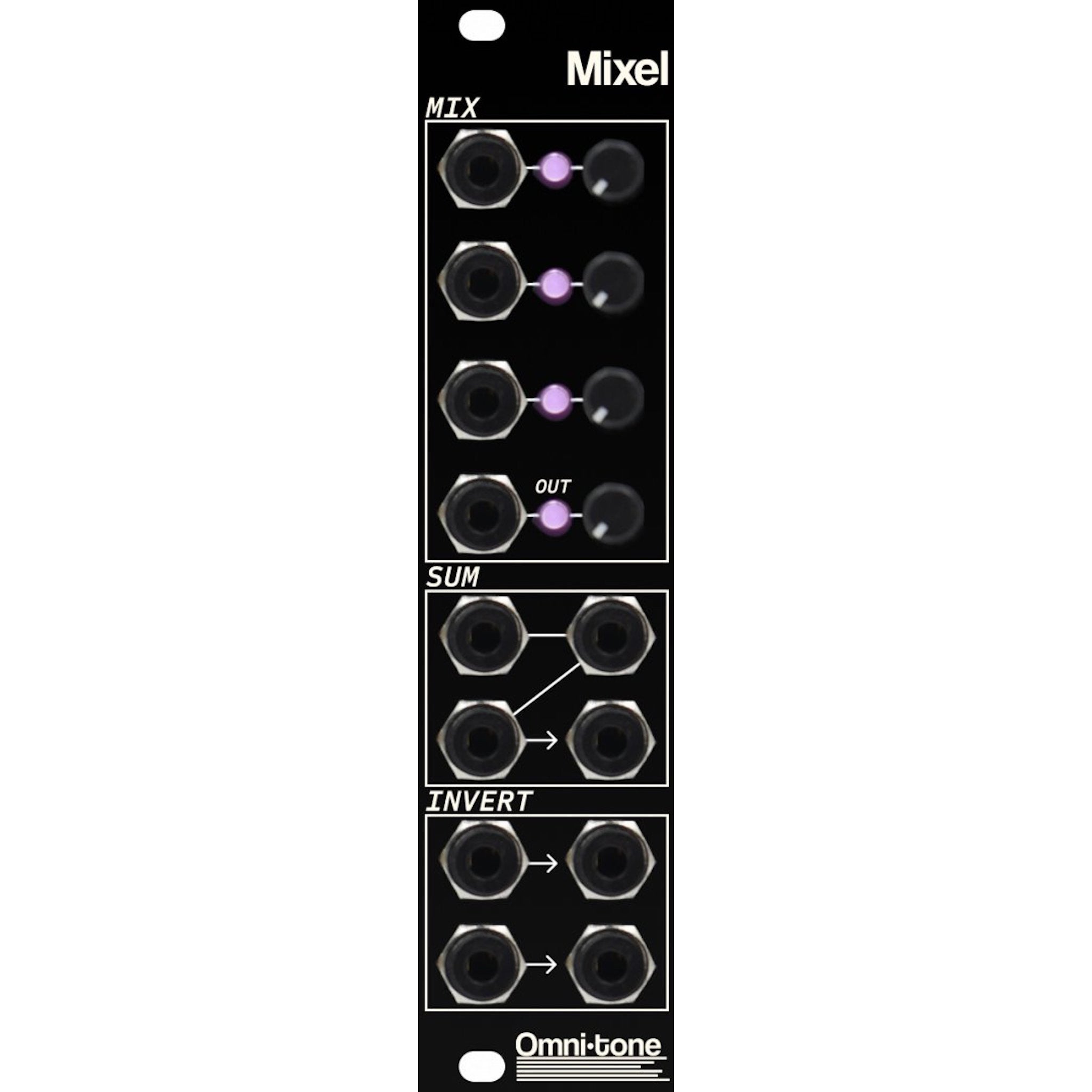 Omnitone Mixel Mix, Sum and Invert Module