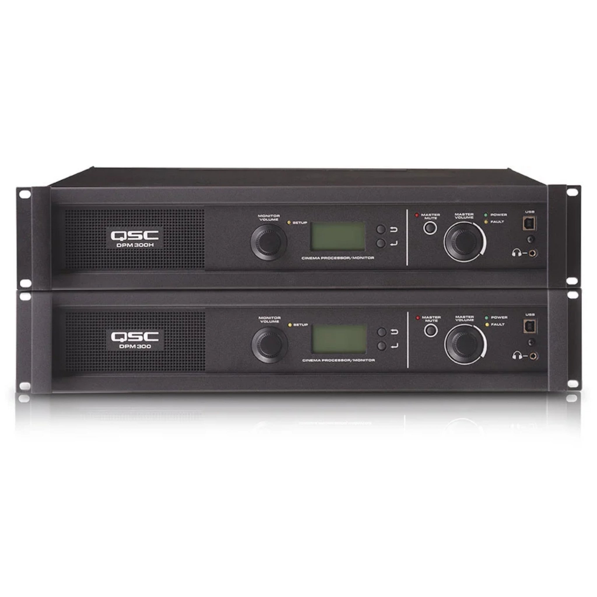 QSC Q-SYS DPM-300H Digital Processing Monitor 10-Chnl.w/HDMI