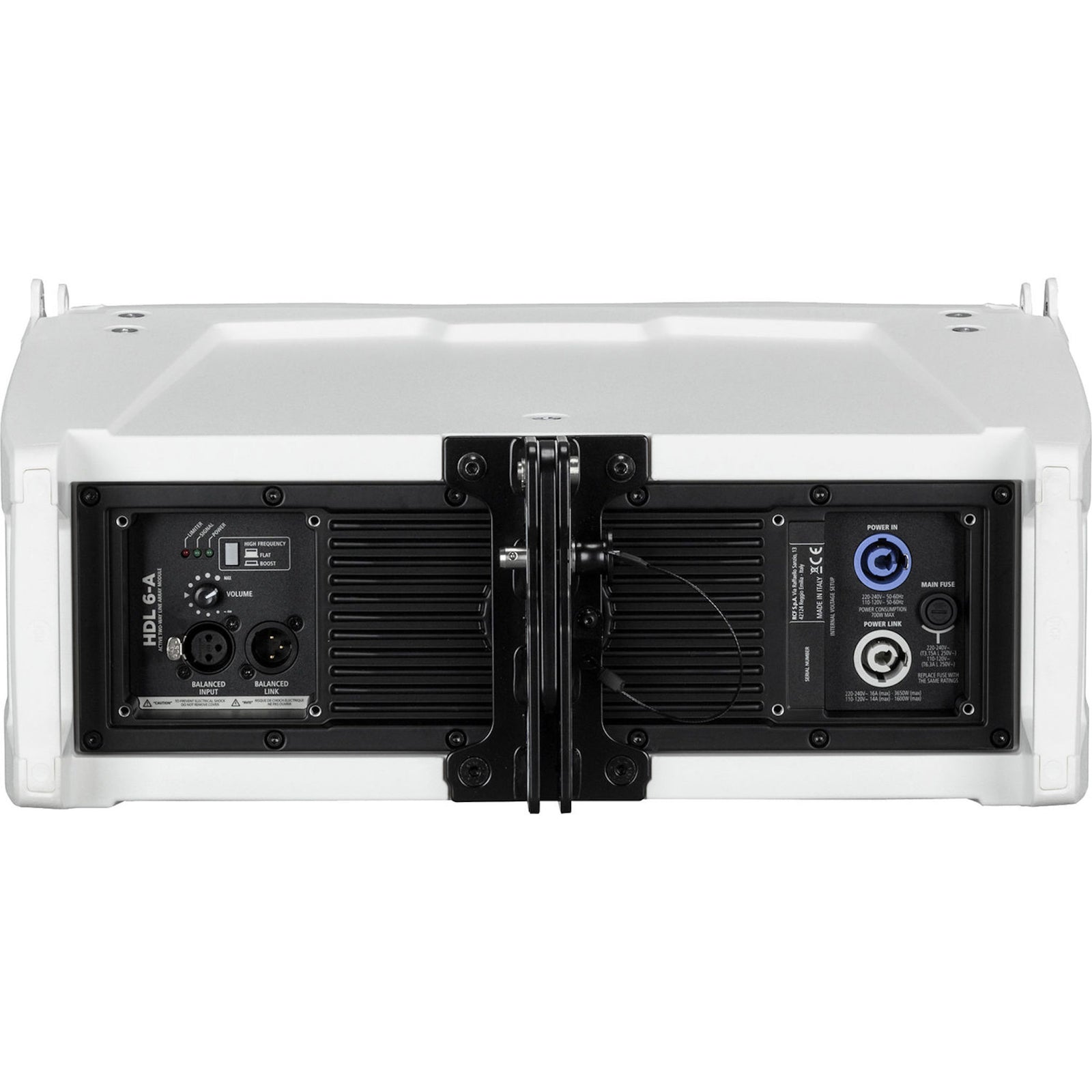 RCF HDL 6-A Active 2-Way Line Array 2X6,5 Inch - White