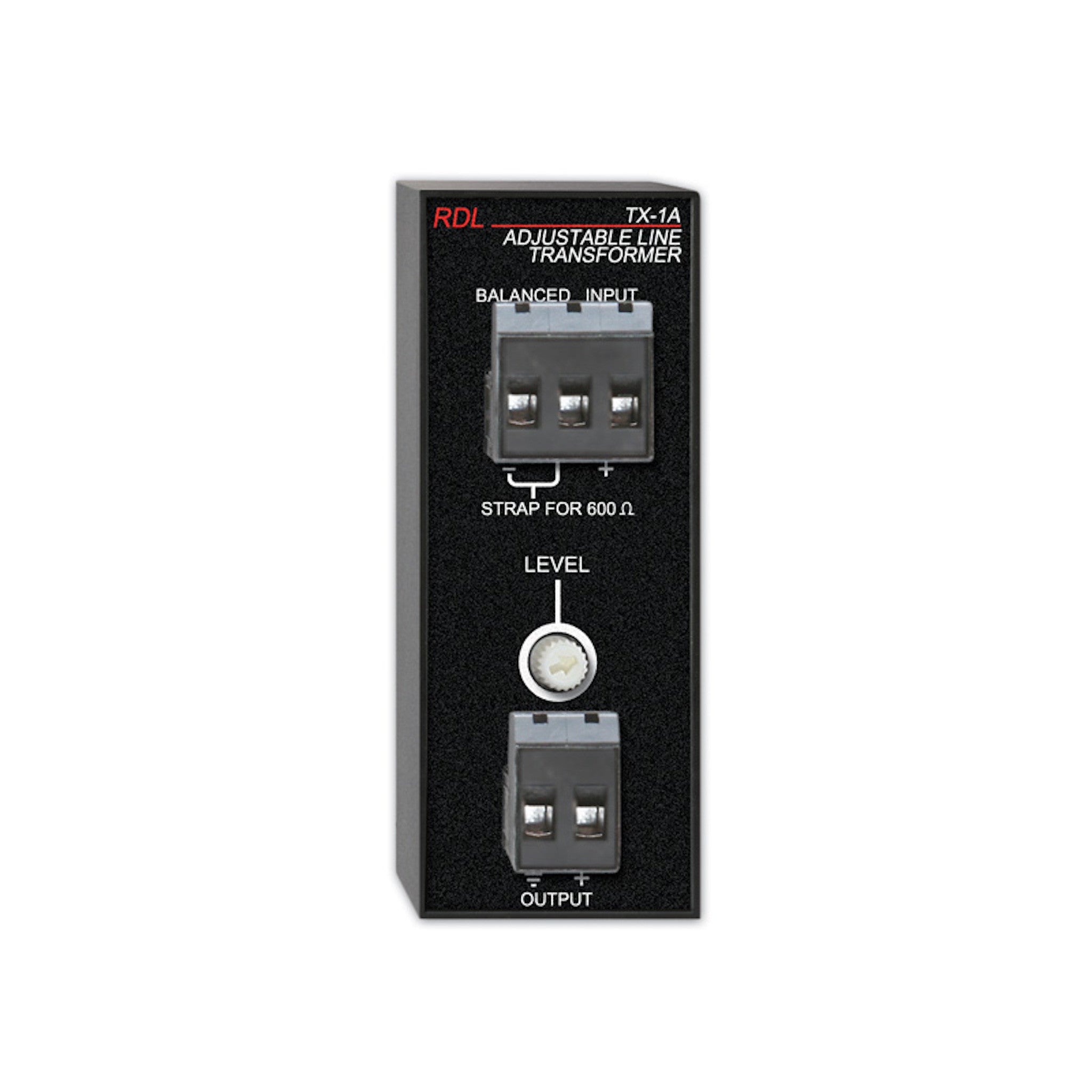 RDL TX-1A Balance To Unbalalance Transformer Adjustable