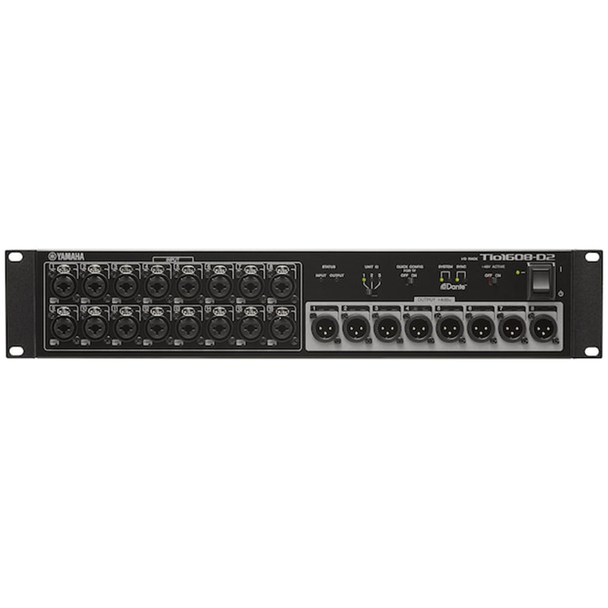 Yamaha Tio1608-D2 Digital Stage Box with Dante