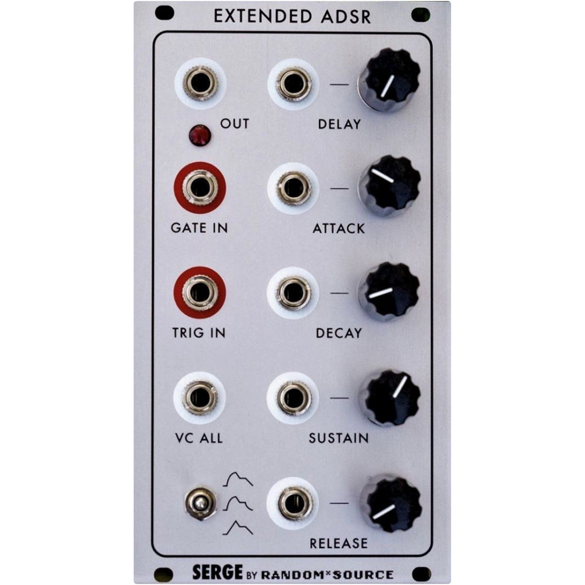 RANDOM SOURCE SERGE EXTENDED ADSR ENVELOPE GENERATOR