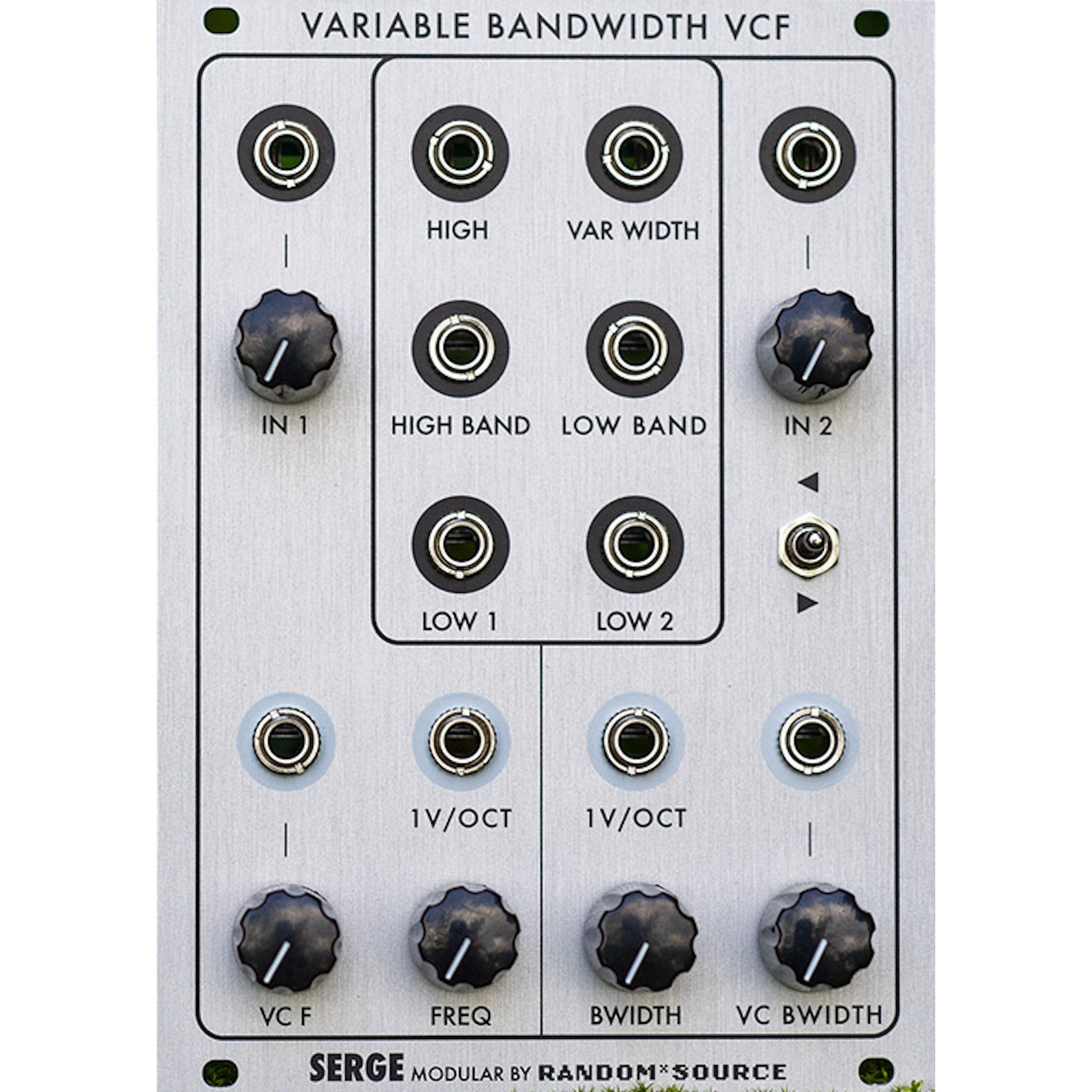Random Source Serge Variable Bandwith Filter (VCF2)